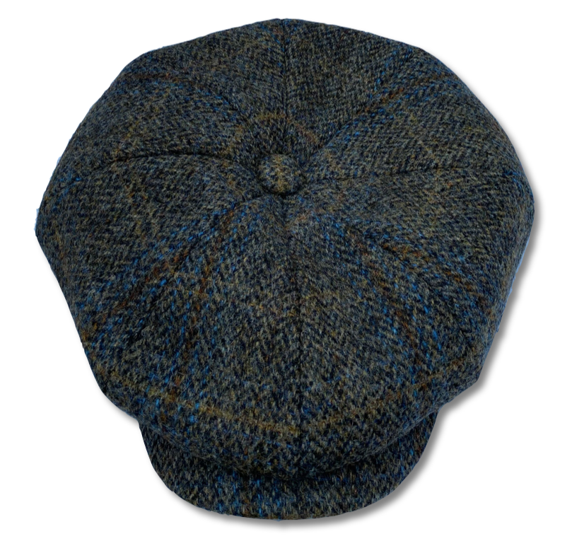 Brown Tweed Mix 8-Piece Cap – Hats by PJ Powell